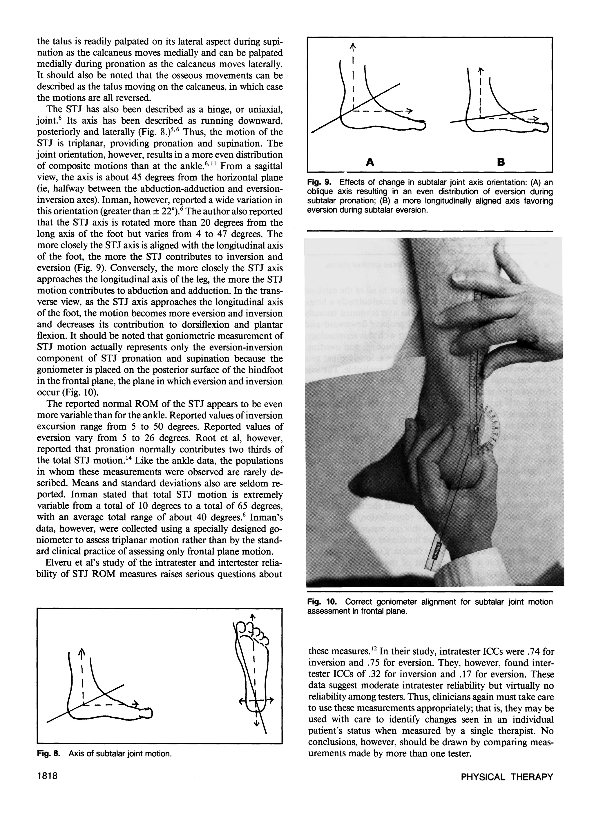 Oatis c, 1998 biomechanics of the foot and ankle | PDF