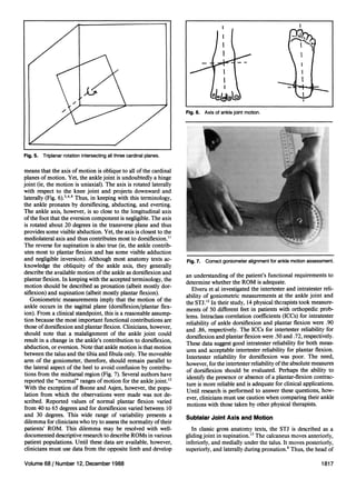 Oatis c, 1998 biomechanics of the foot and ankle | PDF