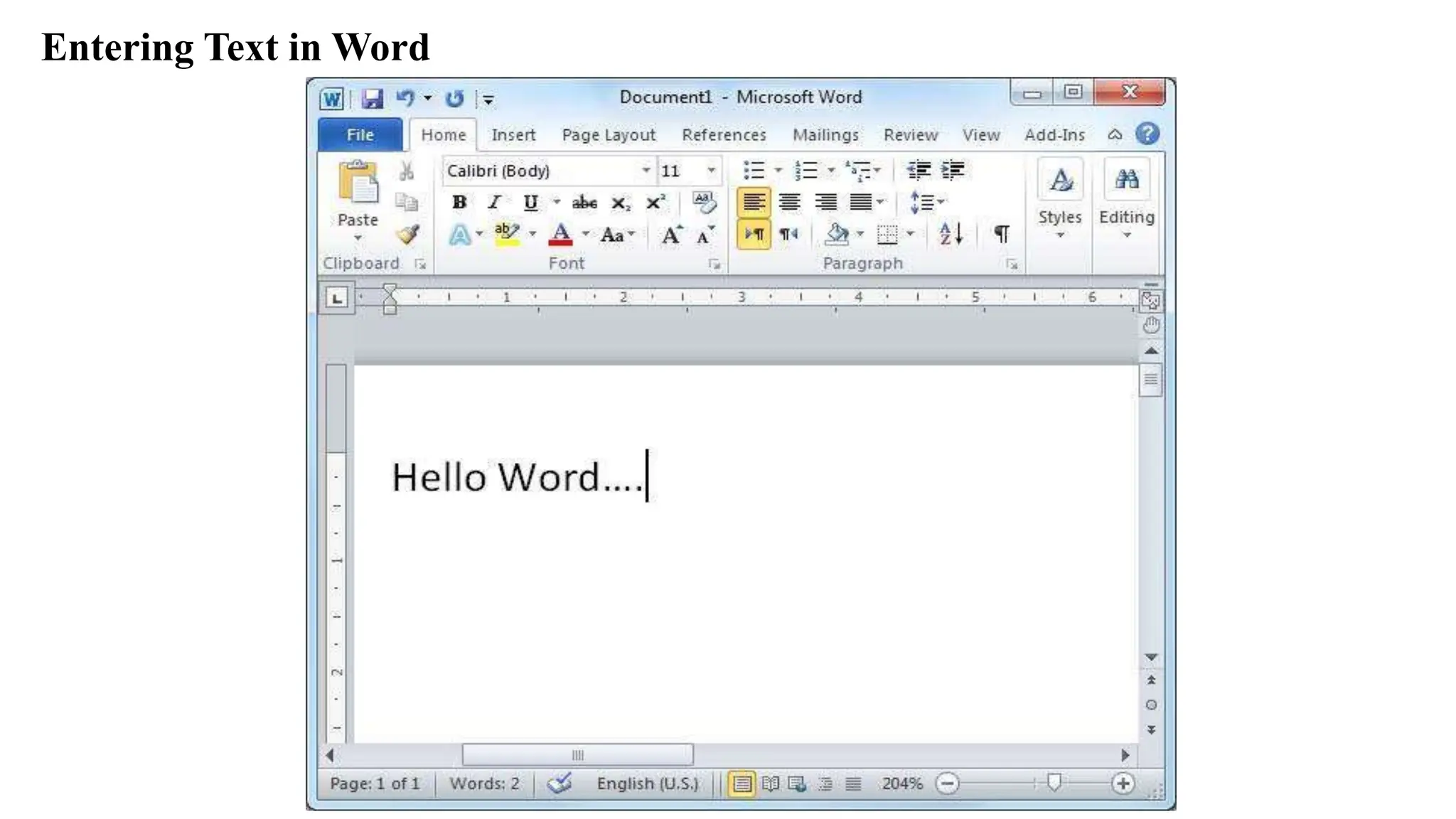 Office automation tools starting with ms word | PPT