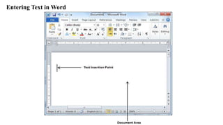 Office automation tools starting with ms word | PPT