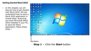 Office automation tools starting with ms word | PPT