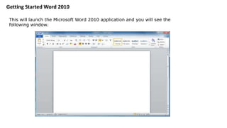 Office automation tools starting with ms word | PPT