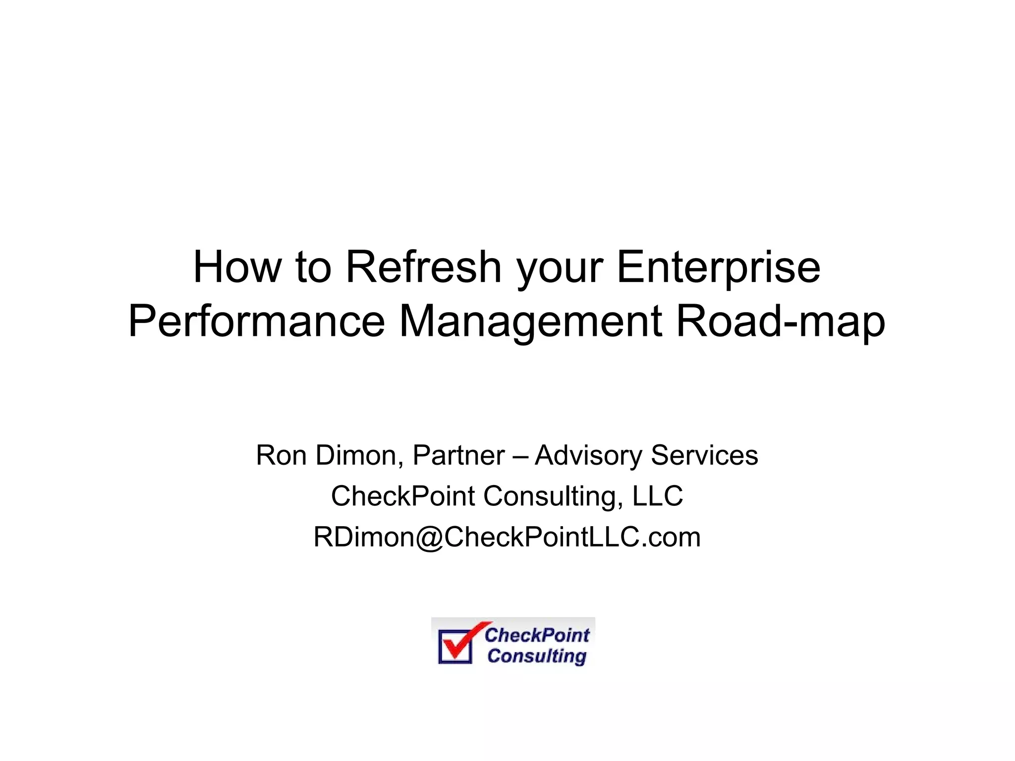 EPM Roadmap - presented to OAUG | PPT