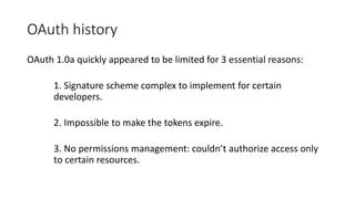 OAuth | PPTX | Cloud Computing | Internet