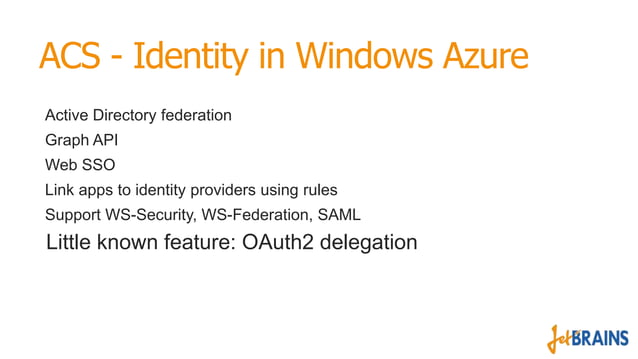 Oauth As A Service Using Aspnet Web Api And Windows Azure Access Control