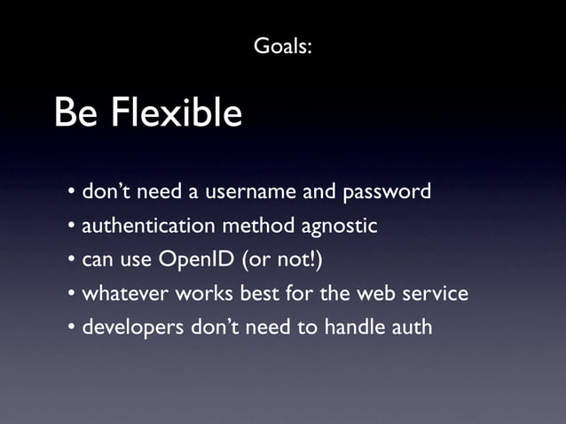 OAuth - Open API Authentication | PPT