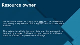 OAuth 2.0 | PPTX