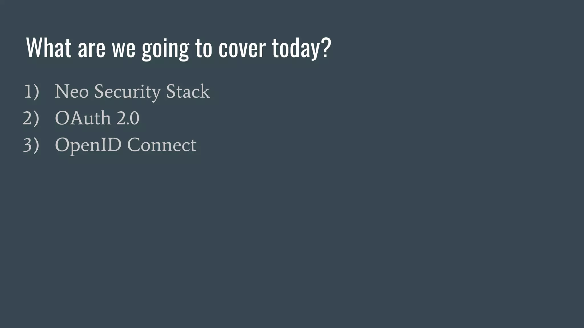 OAuth 2.0 and OpenID Connect | PPT