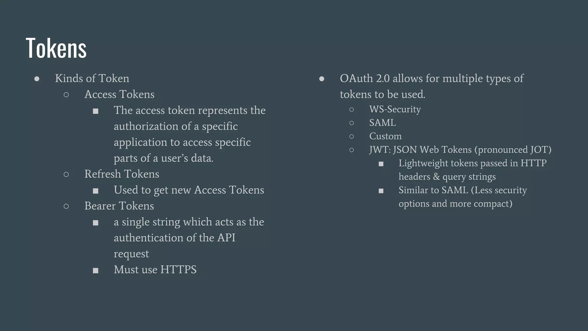 OAuth 2.0 and OpenID Connect | PPT
