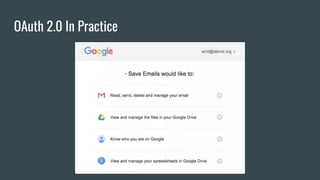 OAuth 2.0 and OpenID Connect | PPT
