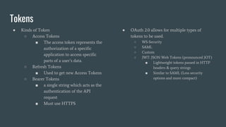 OAuth 2.0 and OpenID Connect | PPT