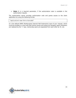 Oauth2.0 tutorial | PDF | Internet | Computing
