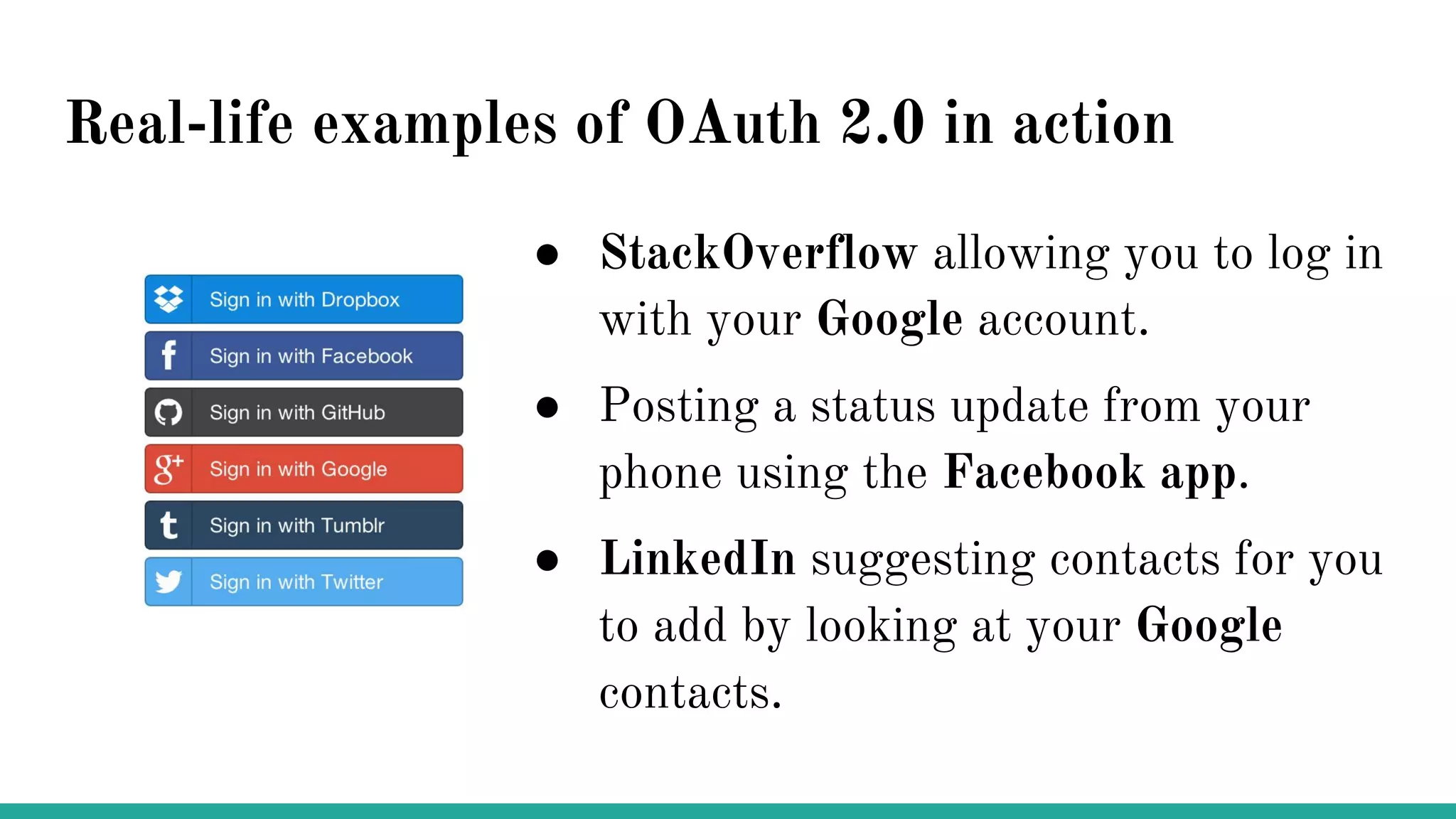 Demystifying Oauth 20 Ppt 