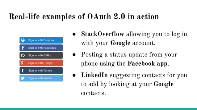 Demystifying OAuth 2.0 | PPT