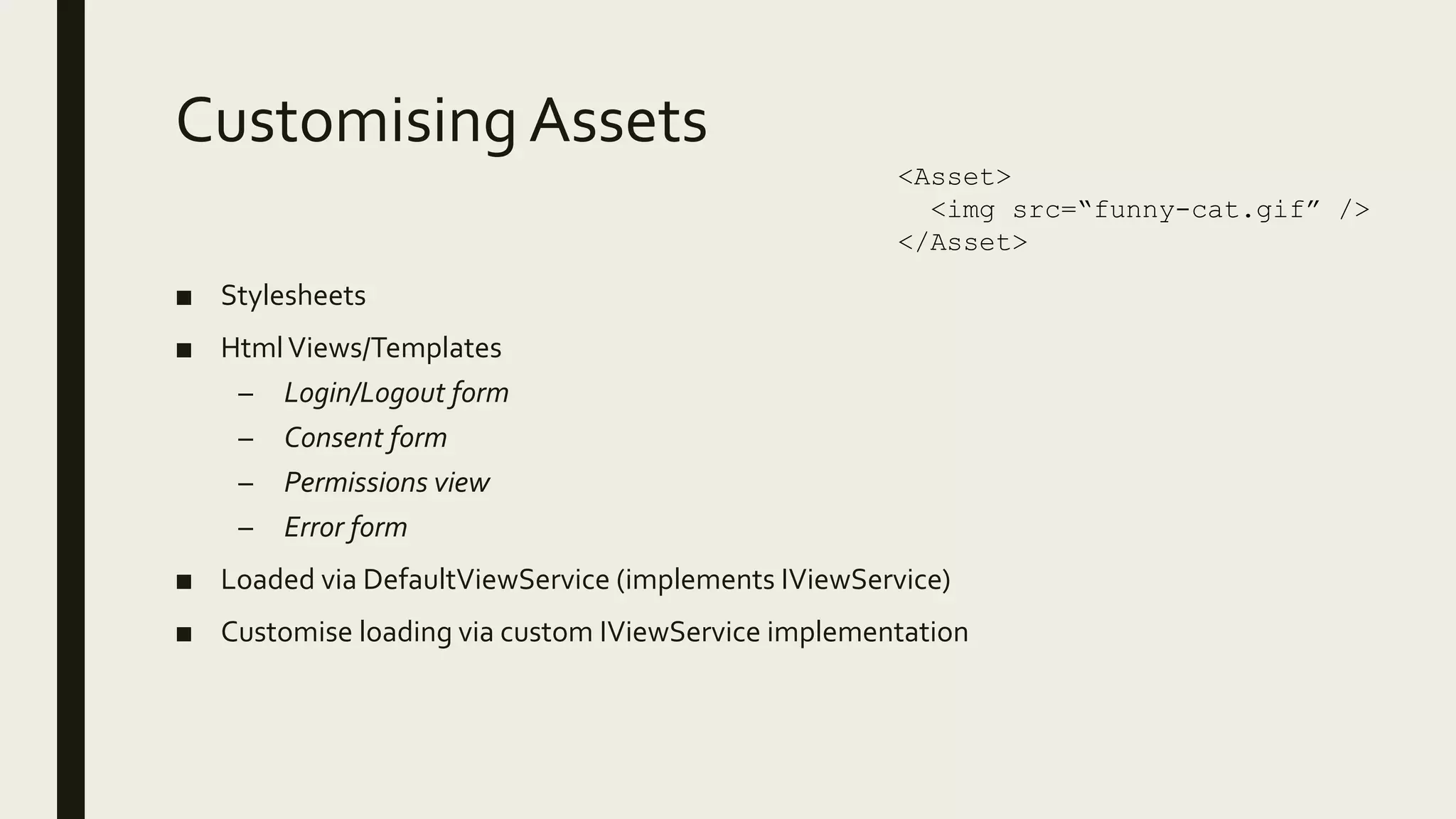 OAuth2 and IdentityServer3 | PPT