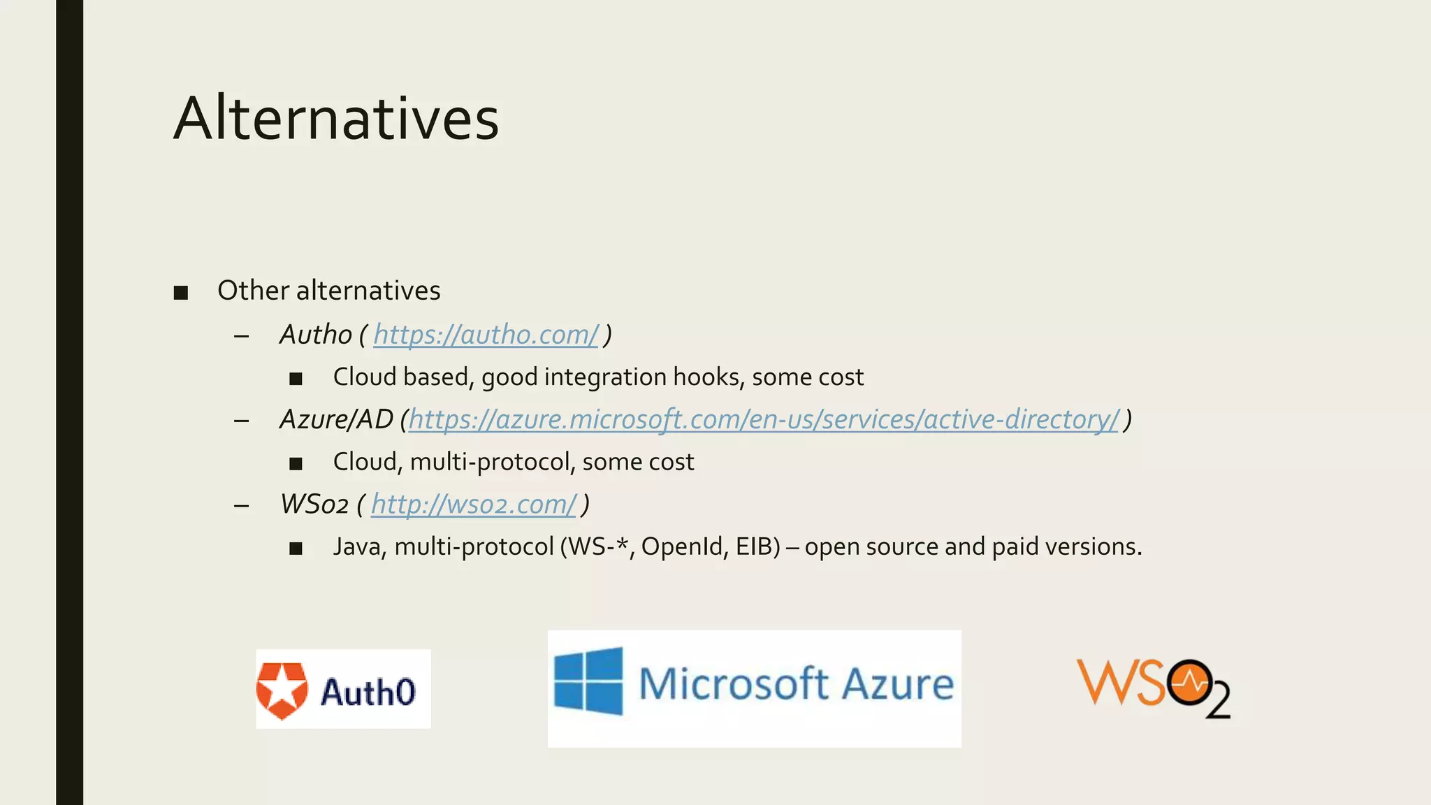 OAuth2 and IdentityServer3 | PPT
