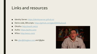 OAuth2 and IdentityServer3 | PPT
