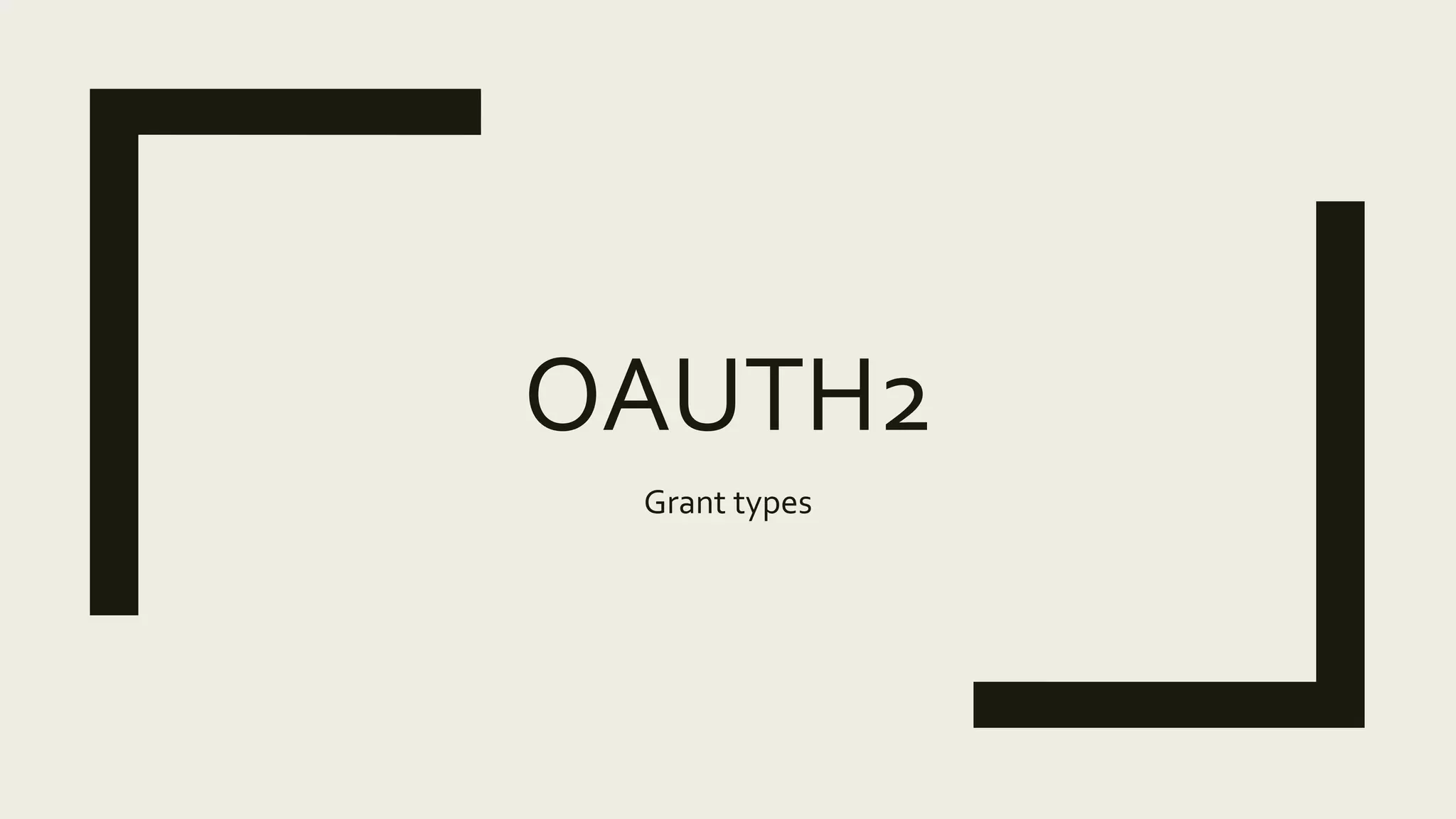 OAuth2 para desarrolladores | PPT | Free Download
