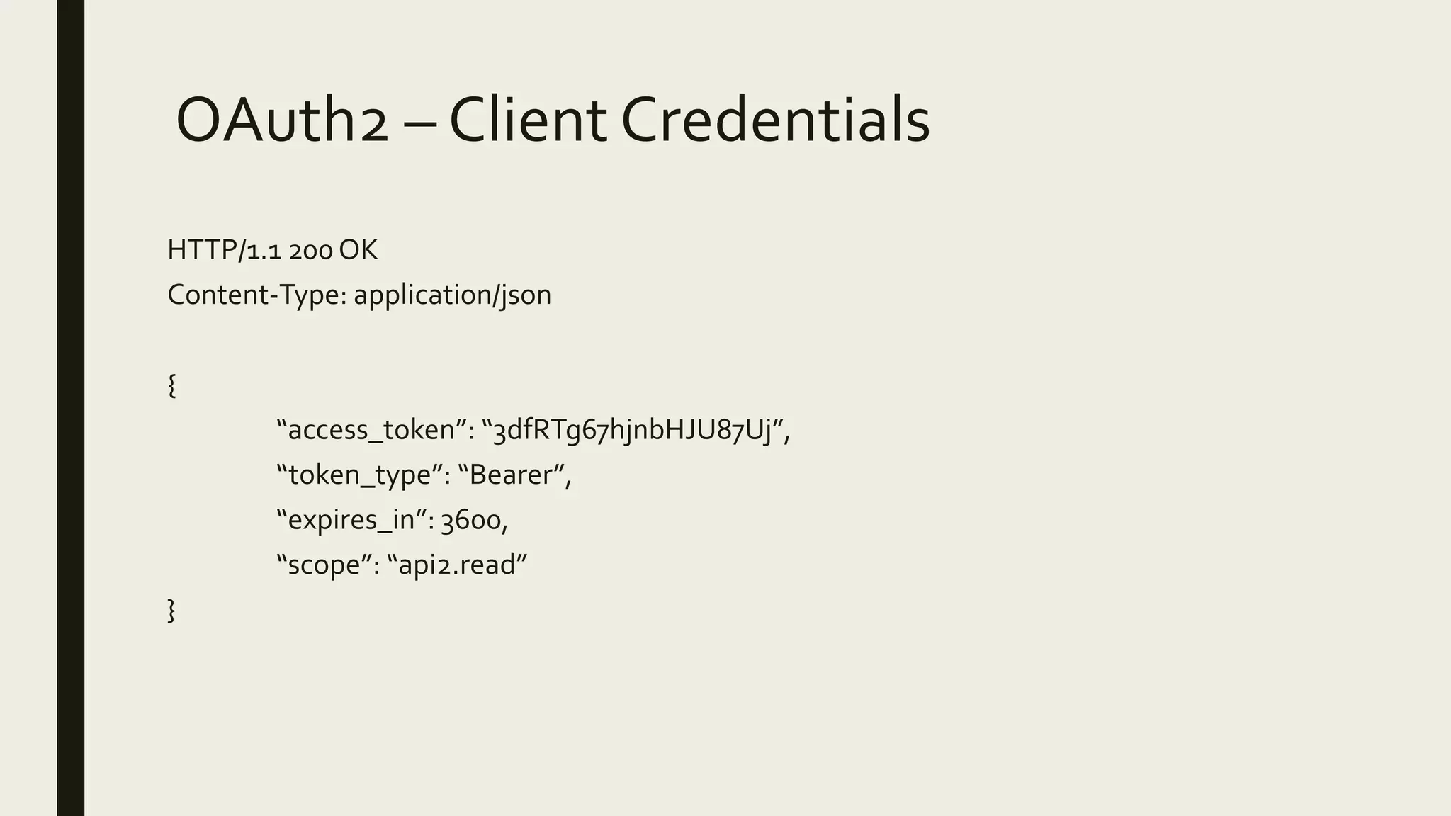 OAuth2 para desarrolladores | PPT