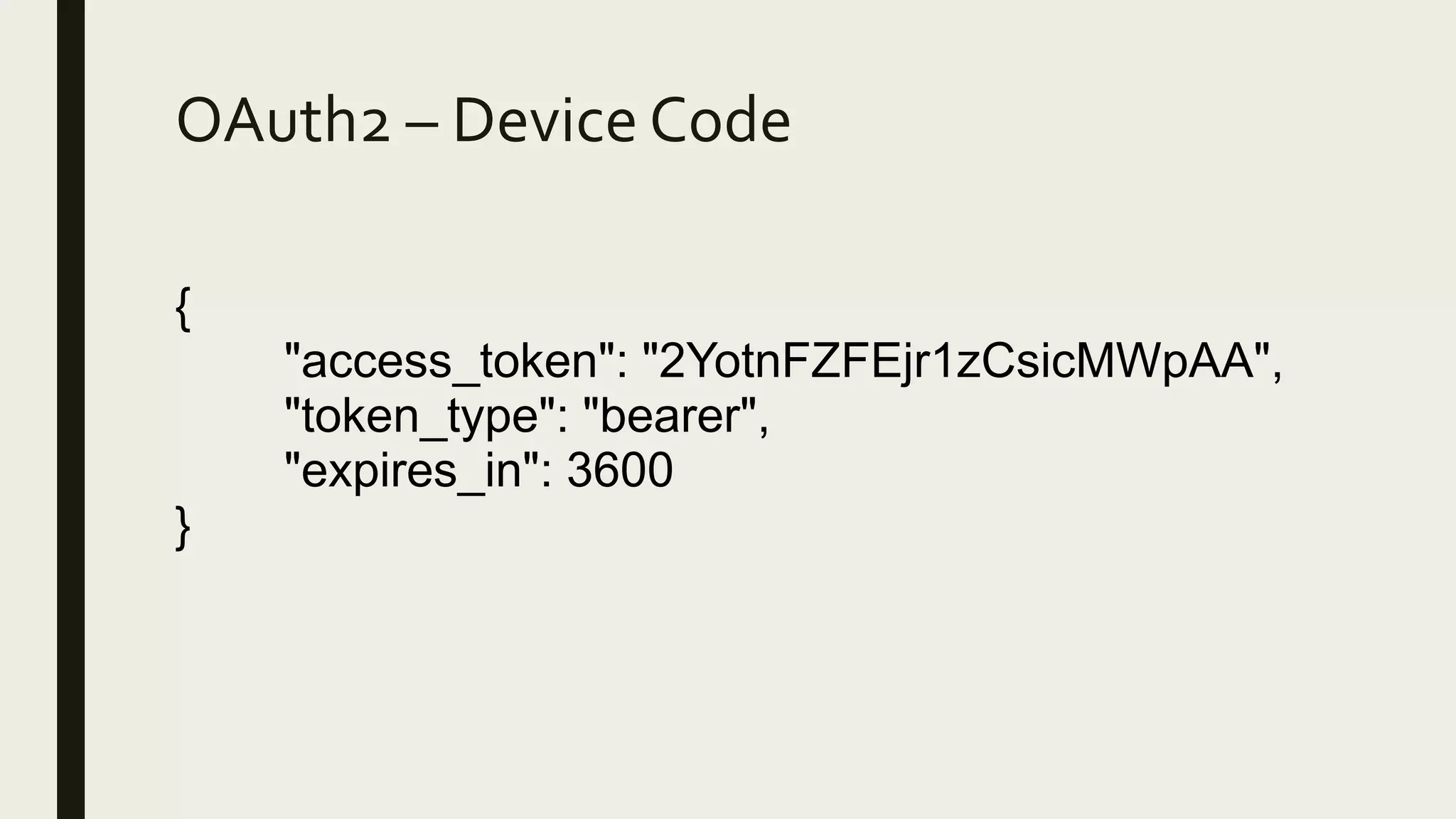 OAuth2 para desarrolladores | PPT