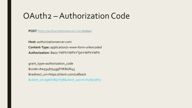 OAuth2 para desarrolladores | PPT