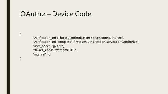 OAuth2 para desarrolladores | PPT