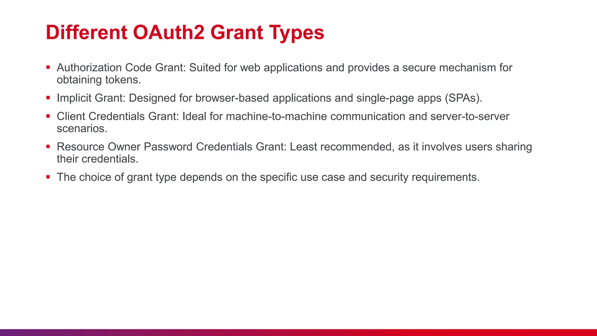 OAuth 2 Spring Boot 3 Integration Presentation | PPTX