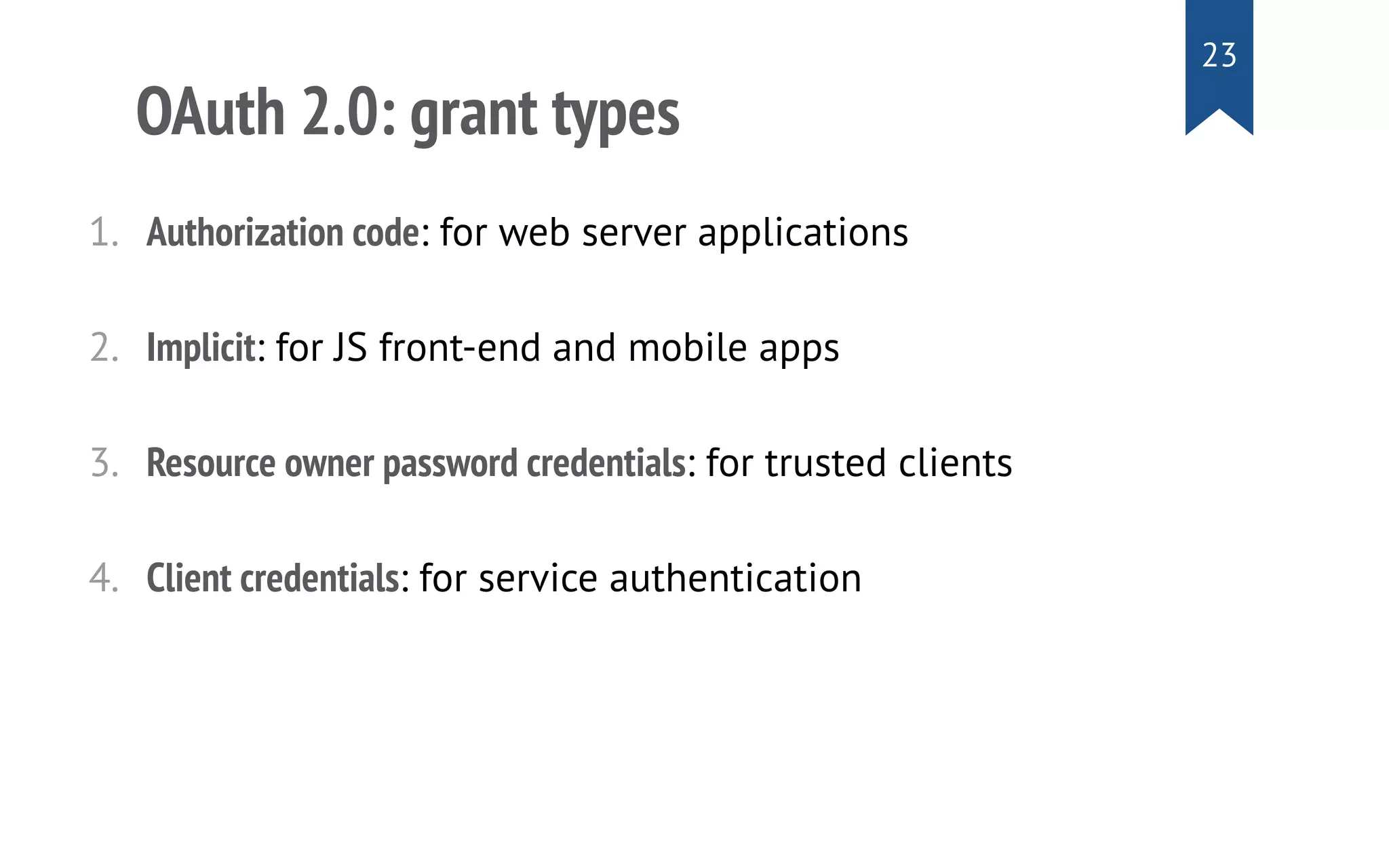 OAuth and why you should use it | PPT OAuth and why you should use it | PPT
