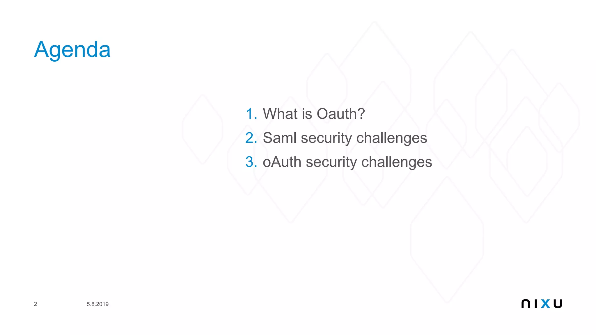 oAuth presentation | PPT