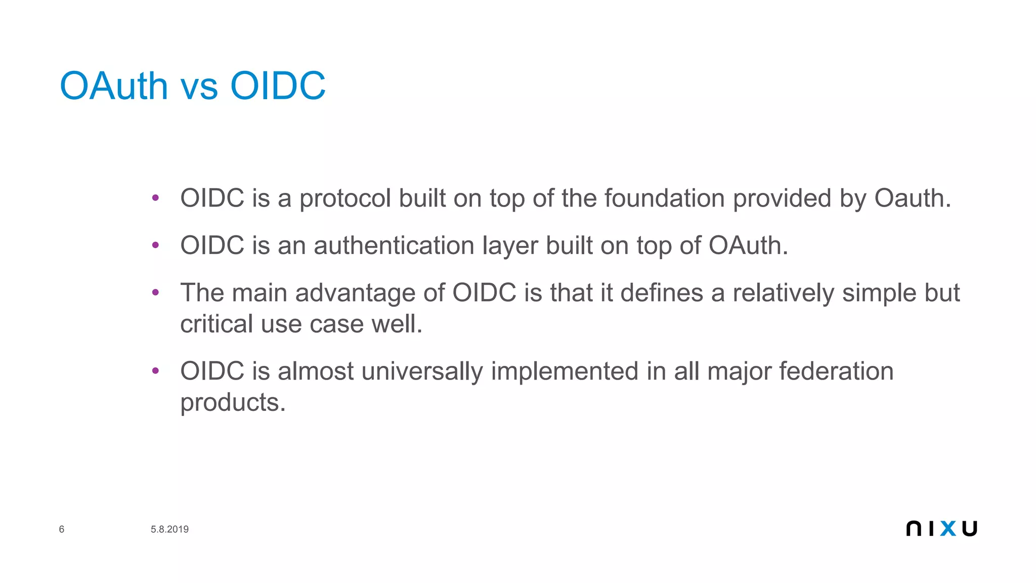 oAuth presentation | PPT