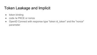 OAuth Security 4 Dummies iiw#27 | PDF | Internet | Computing