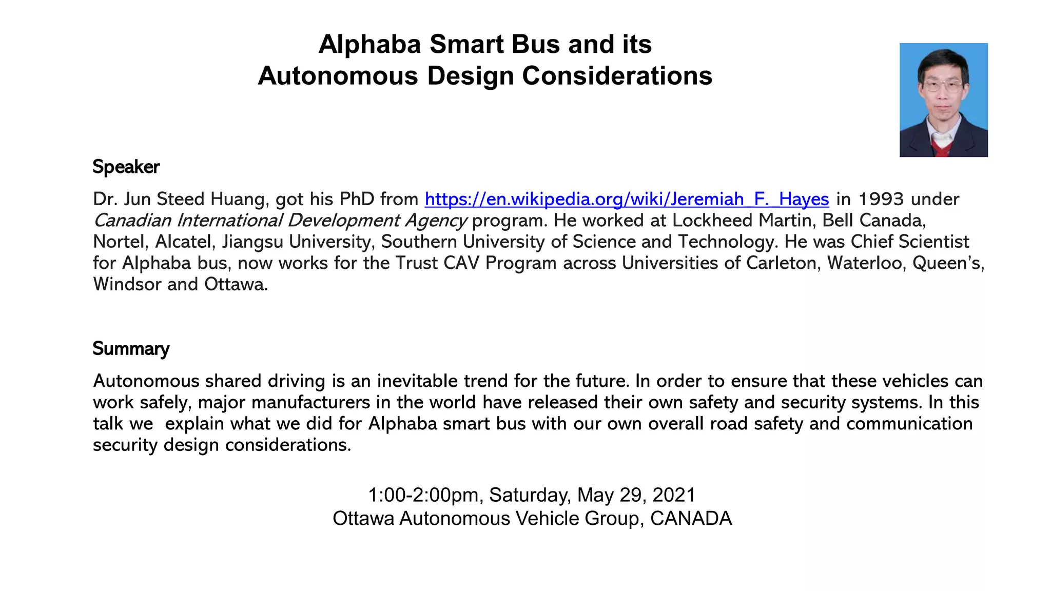 Alphaba Smart Bus Autonomous Design | PDF