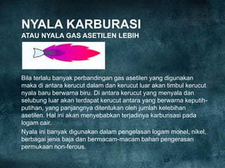 pengertian las oaw (oxy acetylen welding) | PDF