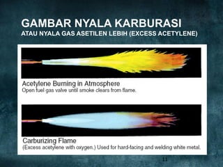 pengertian las oaw (oxy acetylen welding) | PDF