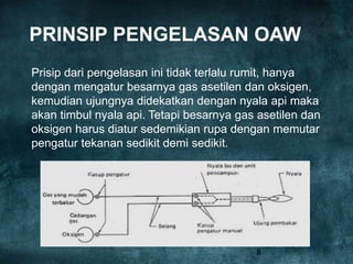 pengertian las oaw (oxy acetylen welding) | PDF