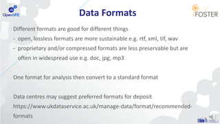 Basics of Research Data Management | PDF