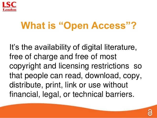 Open Access explained