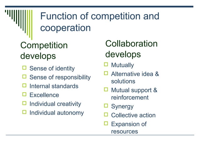cooperation and competition | PPT