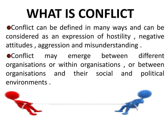 conflict | PPTX | War and Conflicts
