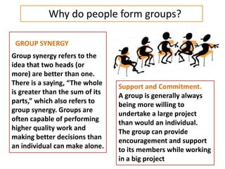 Organizational Behavior-Foundations of Group Behavior | PPT