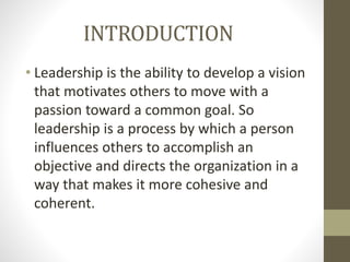 leadership | PPTX | Executive Leadership & Management | Business