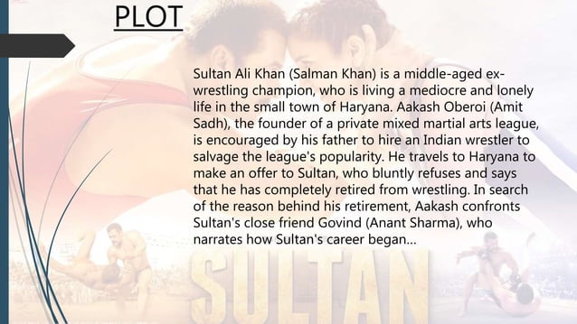 ORGANISATIONAL BEHAVIOR IN MOVIE SULTAN | PPTX