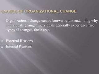 Introduction to Organizational Culture And Organizational Change | PPTX