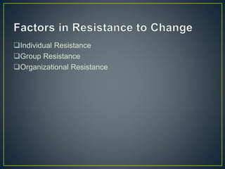 Introduction to Organizational Culture And Organizational Change | PPTX