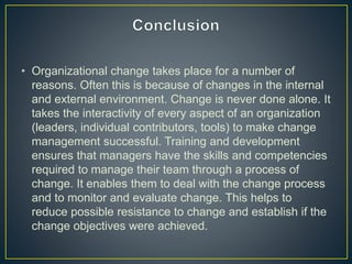 Introduction to Organizational Culture And Organizational Change | PPTX