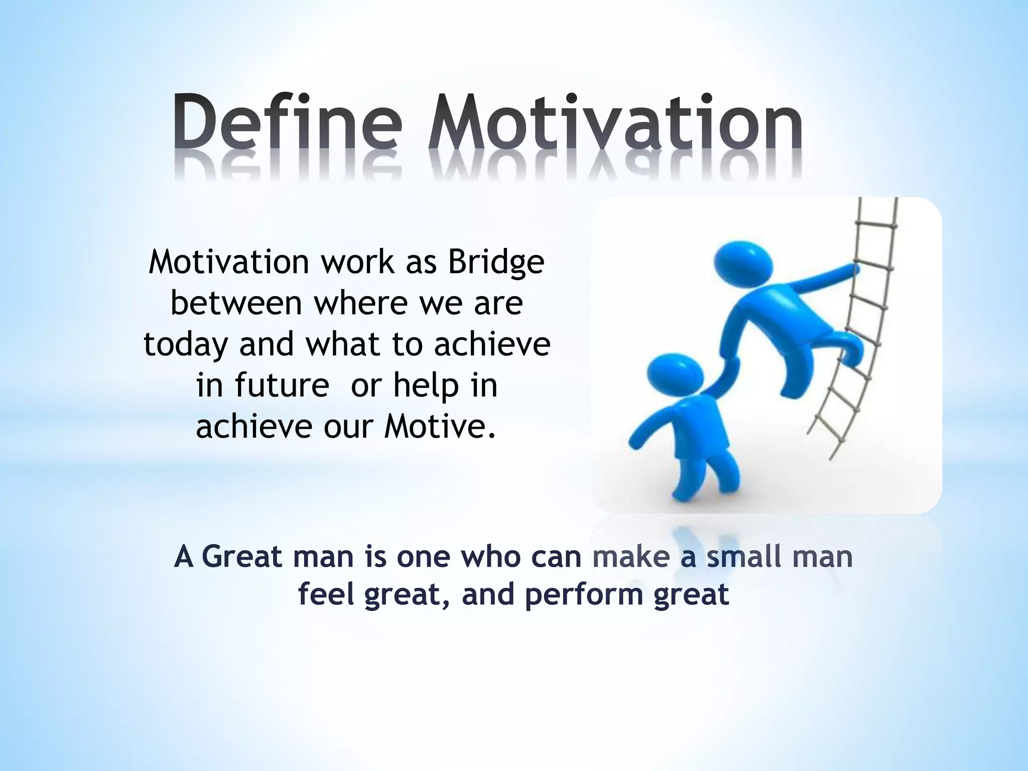 Concept of motive & motivation & mallows need or hierarchy theory | PPTX