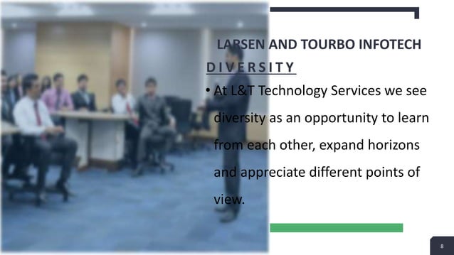 Presentation on LARSEN AND TOUBRO INFOTECH | PPTX
