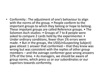 GROUP AND GROUP DYNAMICS | PPT