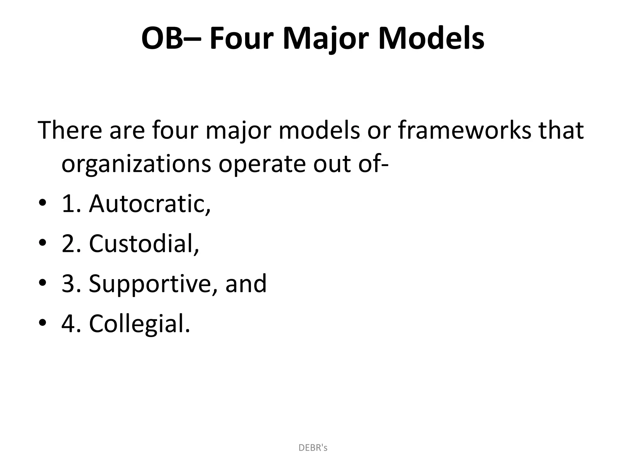 Organizational Behaviour- Nursing Management | PPTX