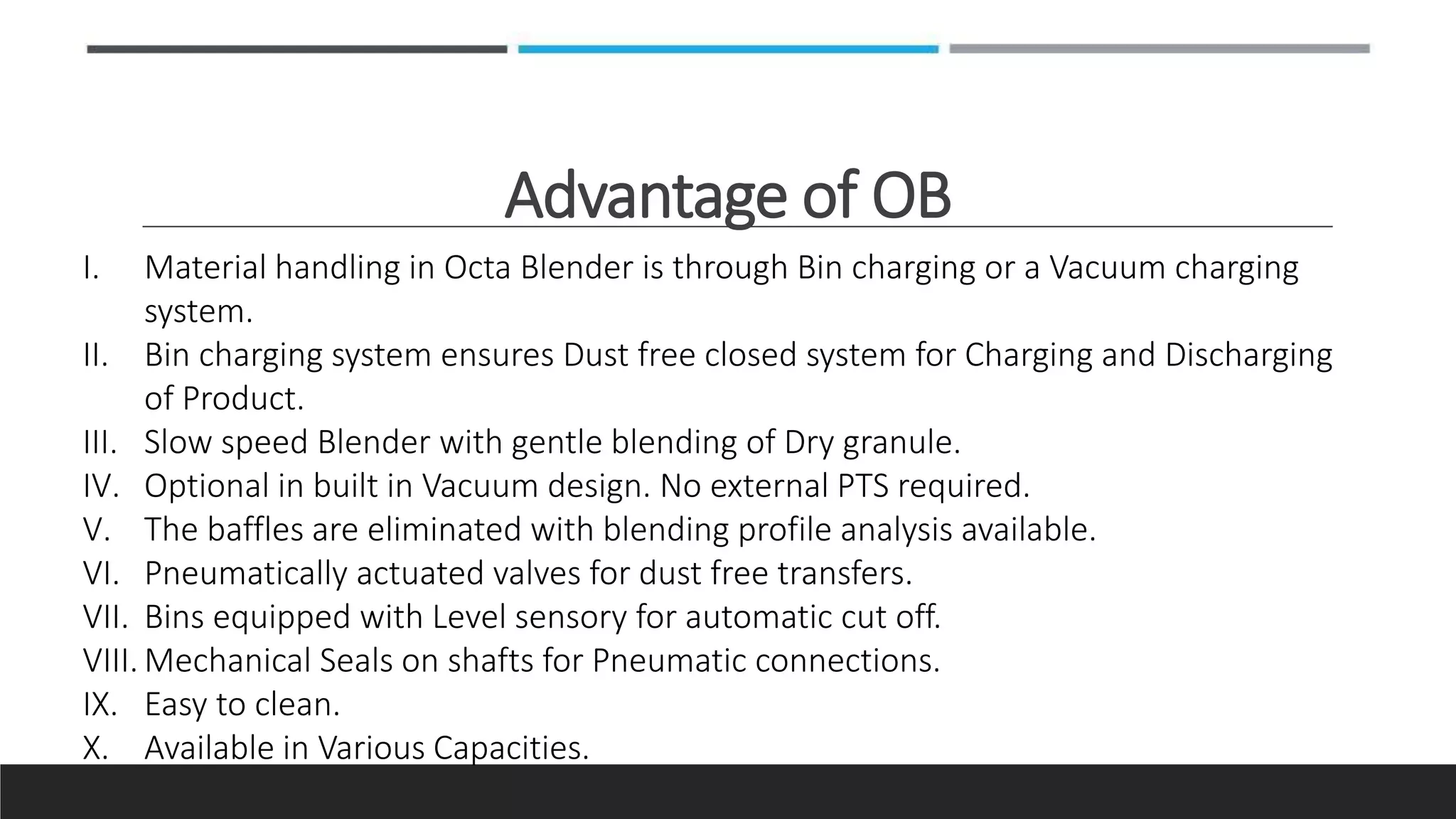 OB Octagonal Blender | PPSX